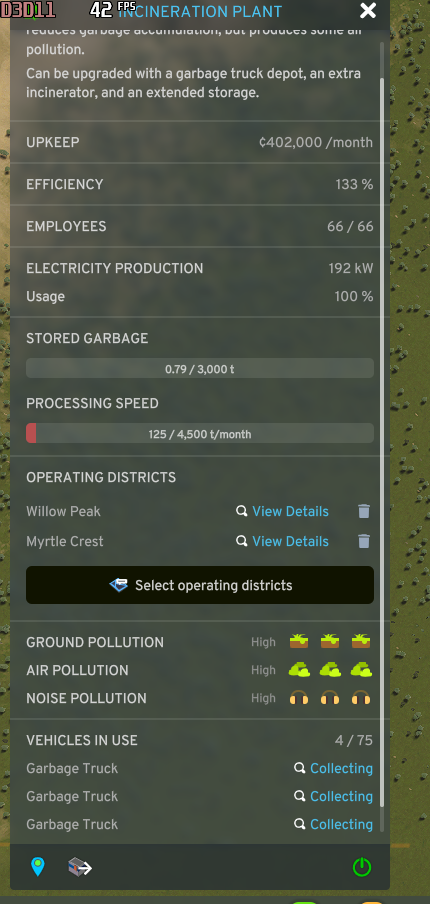 Needs Info - Garbage Truck Vehicles In Use count isn't tally | Paradox Interactive Forums